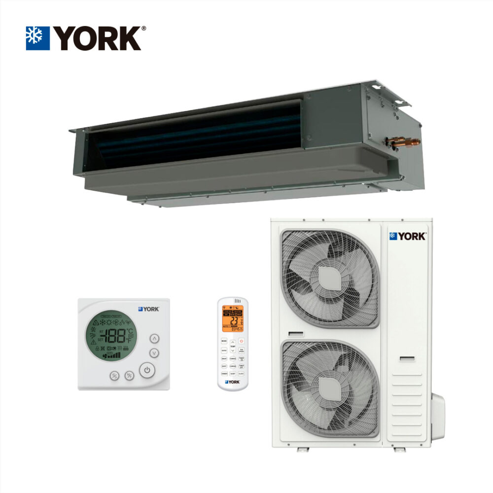Baja Silueta York Inverter 55k BTU - Praga Electrodomesticos Premium